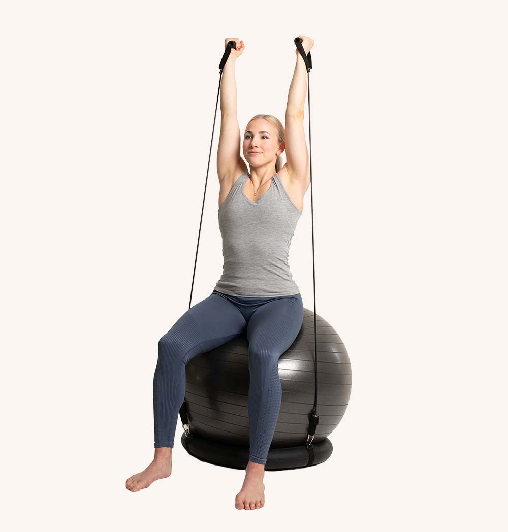 Köp Posture Pilatesboll med träningsband – Swedish Posture
